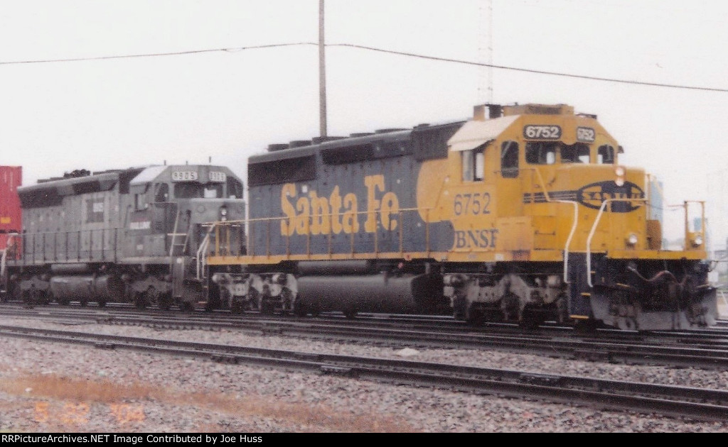 BNSF 6752 East